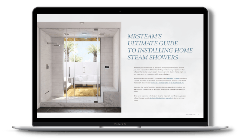 Ultimate Guide To Installing Home Steam Showers